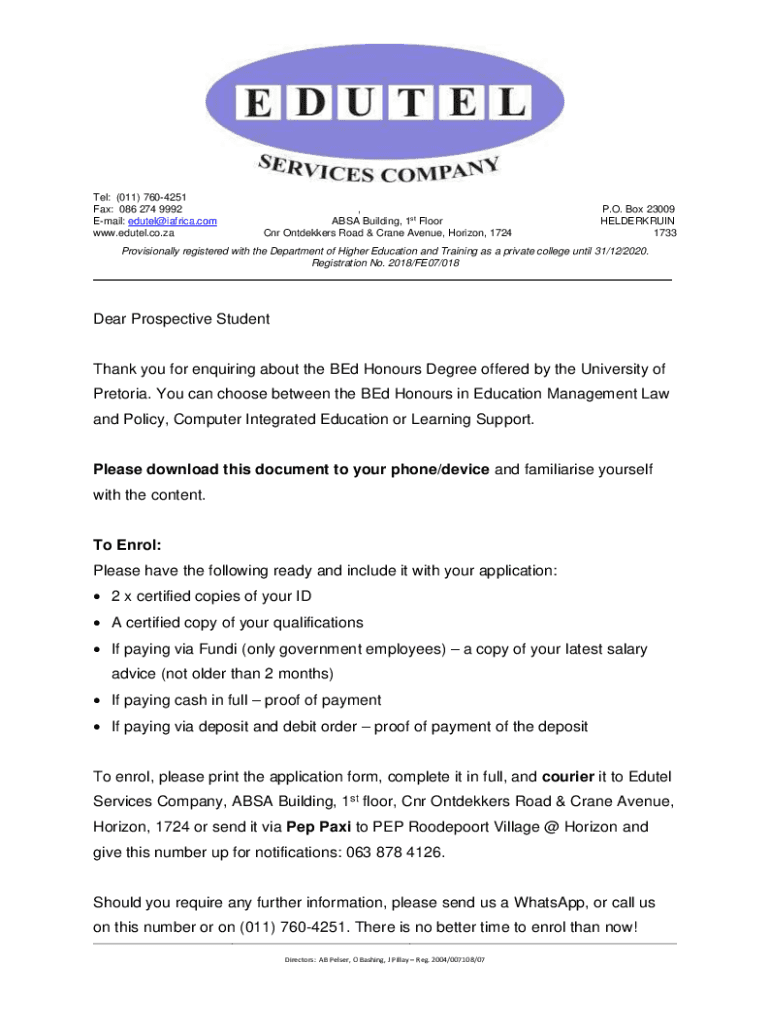 Fillable Online Occupational Certificate Reta... - Edutel Fax Email ...