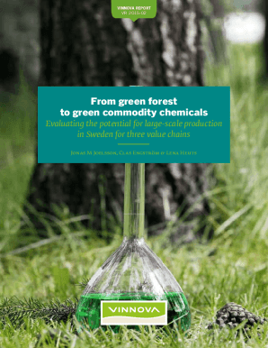 Fillable Online From green forest to green commodity chemicals ...