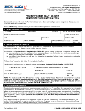 Fillable Online Ufcw 1518 Pension - Fill and Sign Printable Template ...