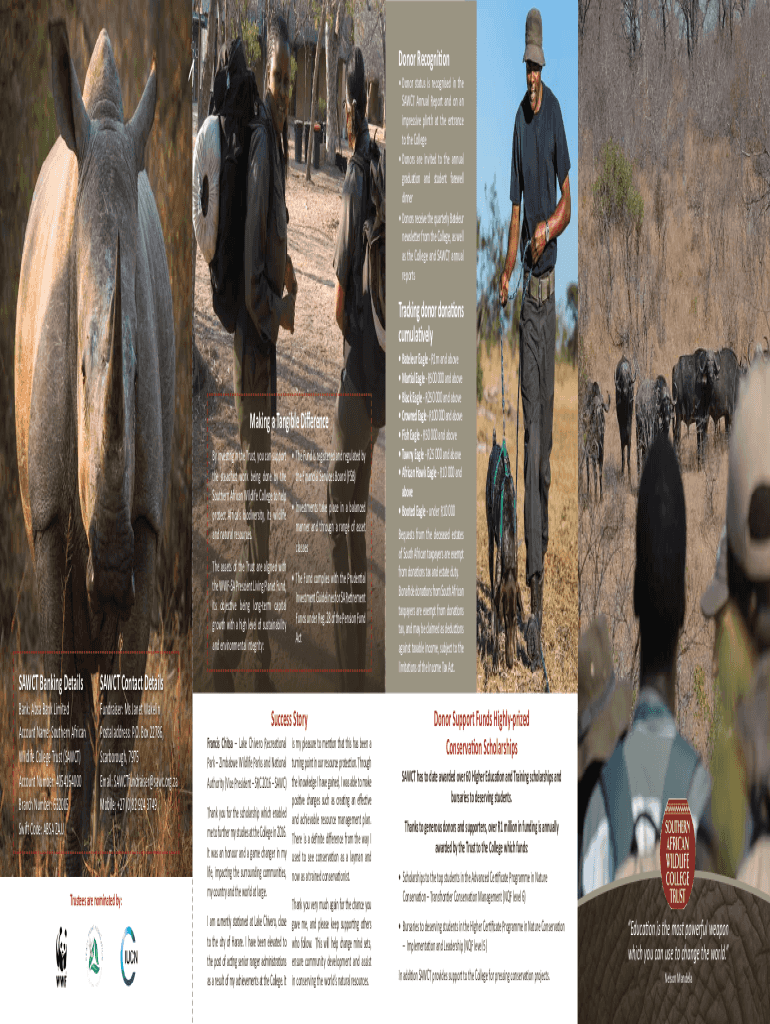 Fillable Online Sample Donor Stewardship and Recognition Plan for $10 ...