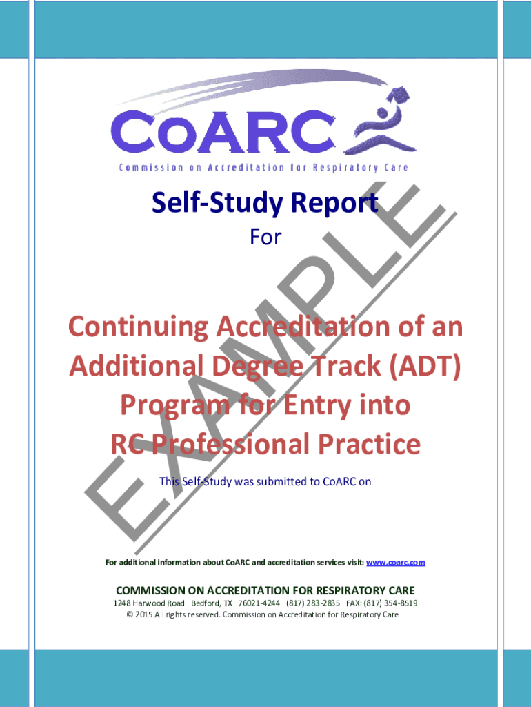 Fillable Online What is CoARC and How is it Advancing RT Educational ...