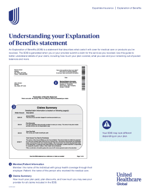 Fillable Online How do I read an Explanation of Benefits (EOB)? Fax ...