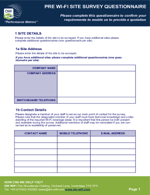 Fillable Online Conducting Site Surveys with MR Access Points - Cisco ...
