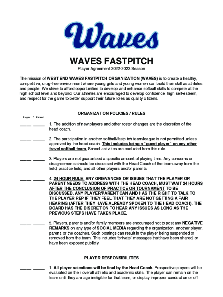 Fillable Online West End Waves - Home Page Fax Email Print - pdfFiller