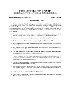 Fillable Online fci gov M/S. Gupta Freight Carrier Thr. ... vs The Executive Director ... Fax ...