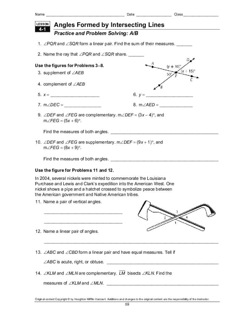 Fillable Online Lesson 141 practice worksheet with answers Fax Email Print - pdfFiller