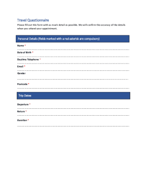 Fillable Online United Nations Personal History Form (P11) - UNHCR Fax ...