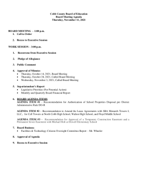 Fillable Online AGENDA - Grand Erie District School Board Fax Email ...