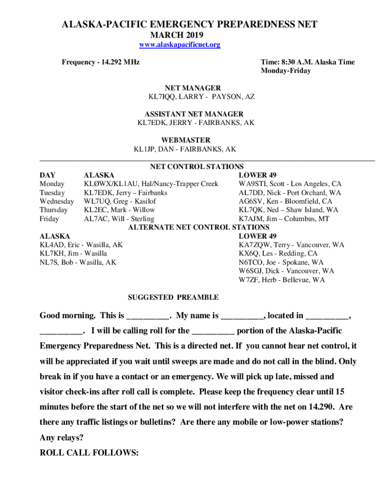 Fillable Online ALASKA-PACIFIC EMERGENCY ... - Alaska Pacific Net Fax ...