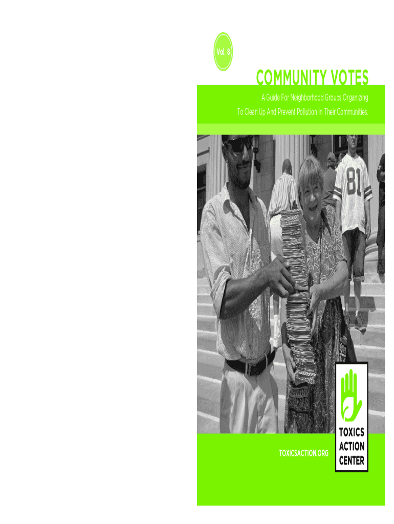 Fillable Online Guide for Organising a Community Clean-up Campaign Fax ...