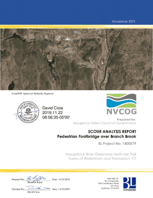 Fillable Online Hydrologic Analysis Report Fax Email Print - pdfFiller