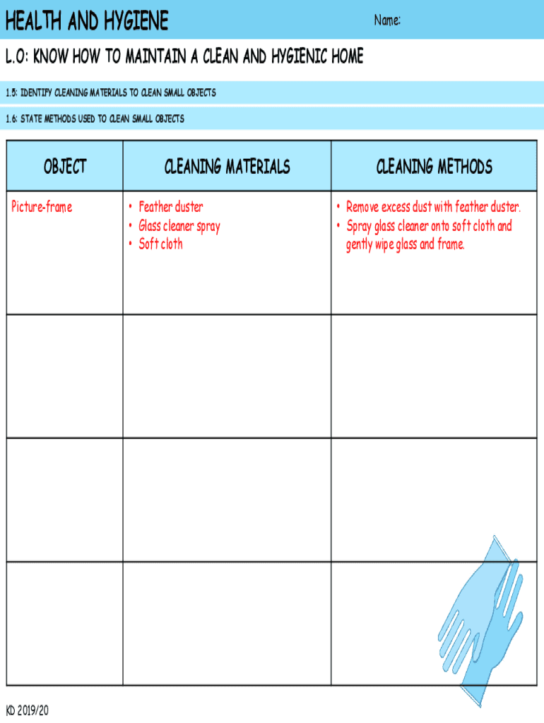 Fillable Online How to Clean: Tips for Keeping Your Home Healthy ...