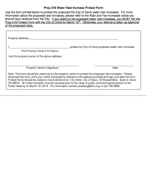 Fillable Online kamilian Use the form printed below to protest the ...