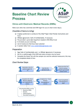 Fillable Online Baseline Chart Review Fax Email Print - pdfFiller