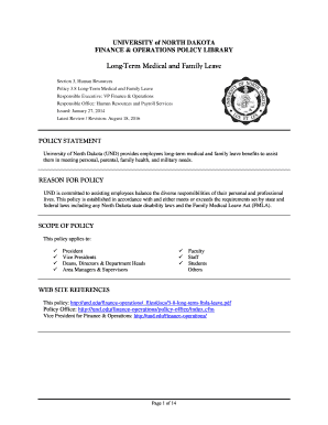 Fillable Online Long-Term Medical and Family Leave Fax Email Print ...