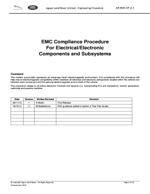 Fillable Online EMC Compliance Procedure Fax Email Print - pdfFiller