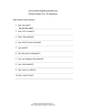 Fillable Online present simple form yes-no questions other verbs.doc ...