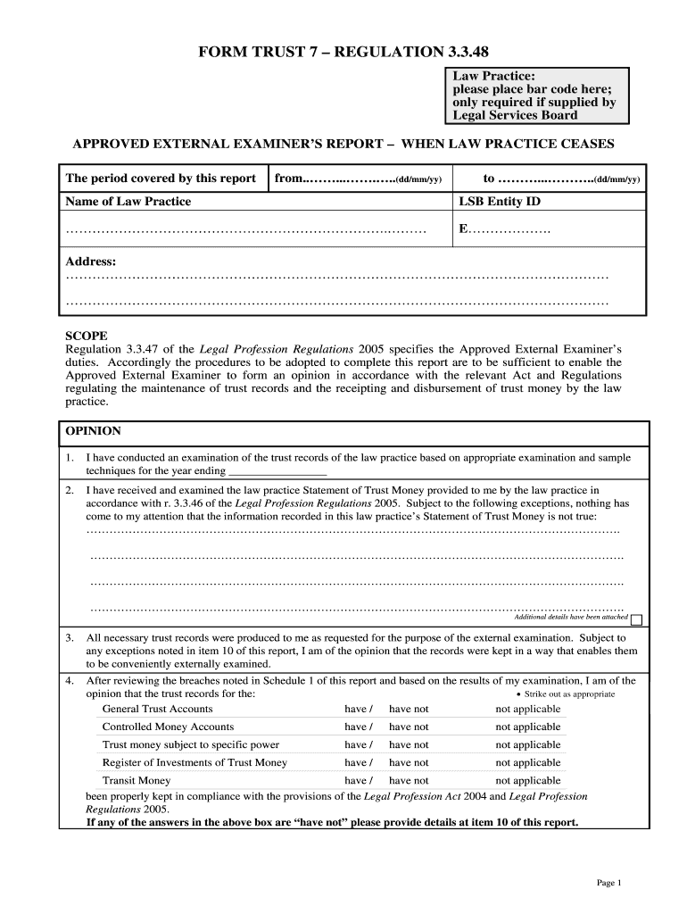 Fillable Online lsb vic gov When a law practice ceases - Legal Services ...