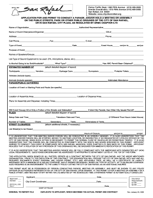 Fillable Online Permit for Street Closure.pdf Fax Email Print - pdfFiller
