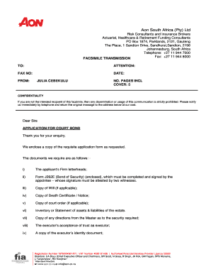 Aon Form - Fill Online, Printable, Fillable, Blank | pdfFiller