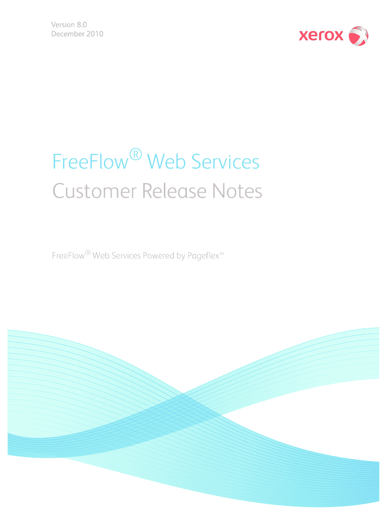 Fillable Online FreeFlow Web Services and other Workflow software from ...