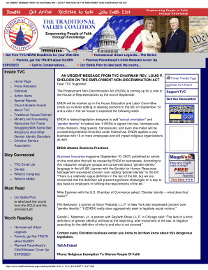 Fillable Online jewsonfirst AN URGENT MESSAGE FROM TVC CHAIRMAN REV ...