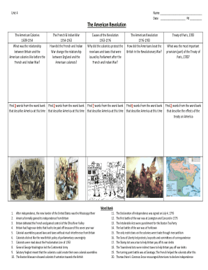 Fillable Online French and Indian War - Seven Years War - HISTORY Fax ...