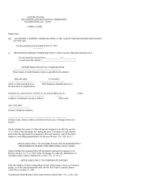 Fillable Online FORM 10-QSB/A - SEC.gov Fax Email Print - pdfFiller