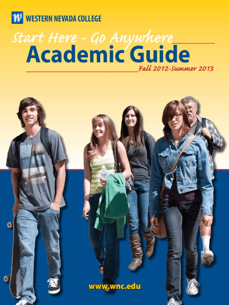 Fillable Online Western Nevada College Admissions and Acceptance Rate ...