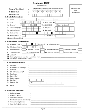 Fillable Online HOW TO FILL UP DCF FORM? - YouTube Fax Email Print ...