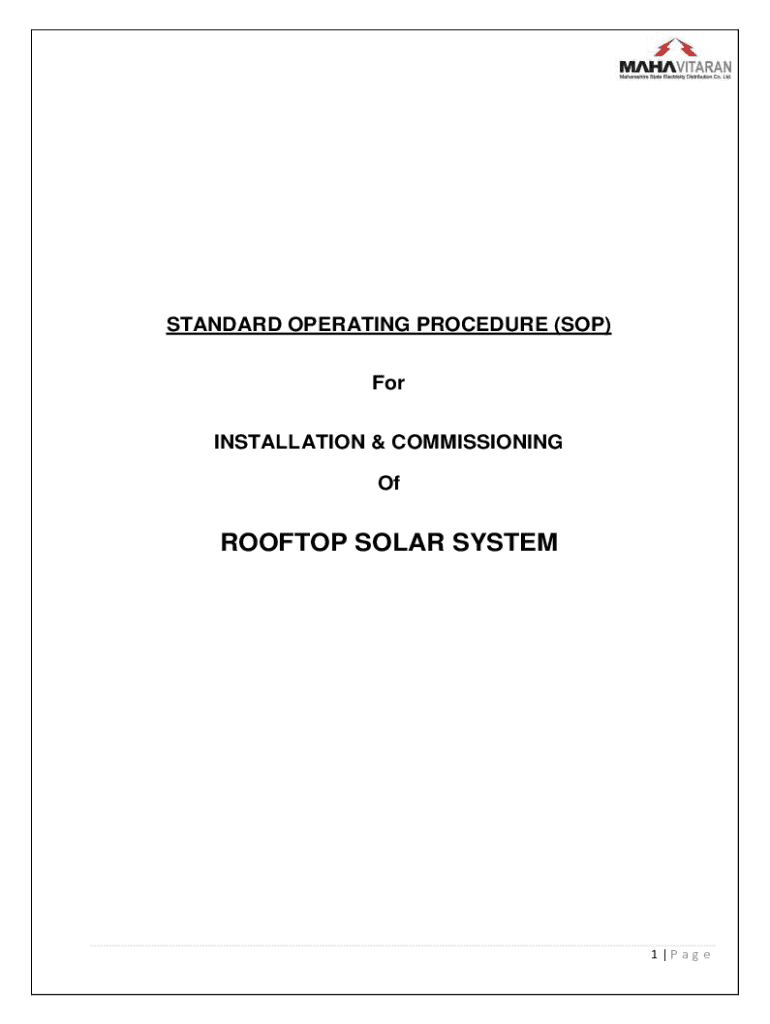 Fillable Online How to Write an SOP (Standard Operating Procedure) Fax ...