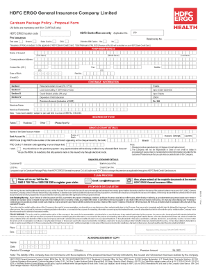 Fillable Online Download Other Forms - HDFC Ergo Fax Email Print ...