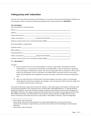 Fillable Online Voting Agreement and Irrevocable Proxy by and ... - SEC ...