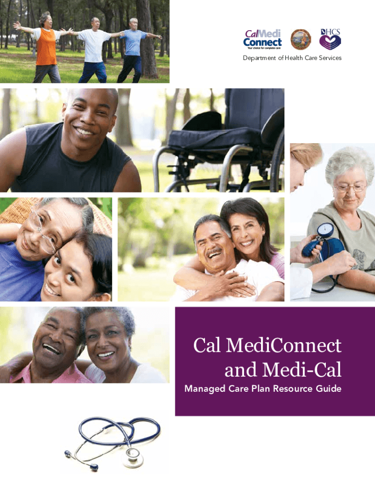 Fillable Online Cal MediConnect and Medi-Cal - CalDuals.org Fax Email ...