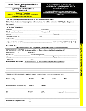 Fillable Online Eye-Referral-Template.pdf Fax Email Print - pdfFiller