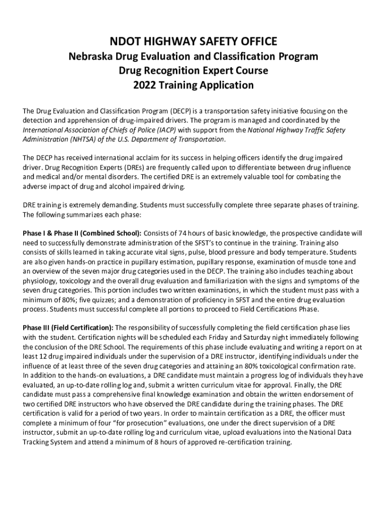 Fillable Online Drug Evaluation and Classification: Review of the ...