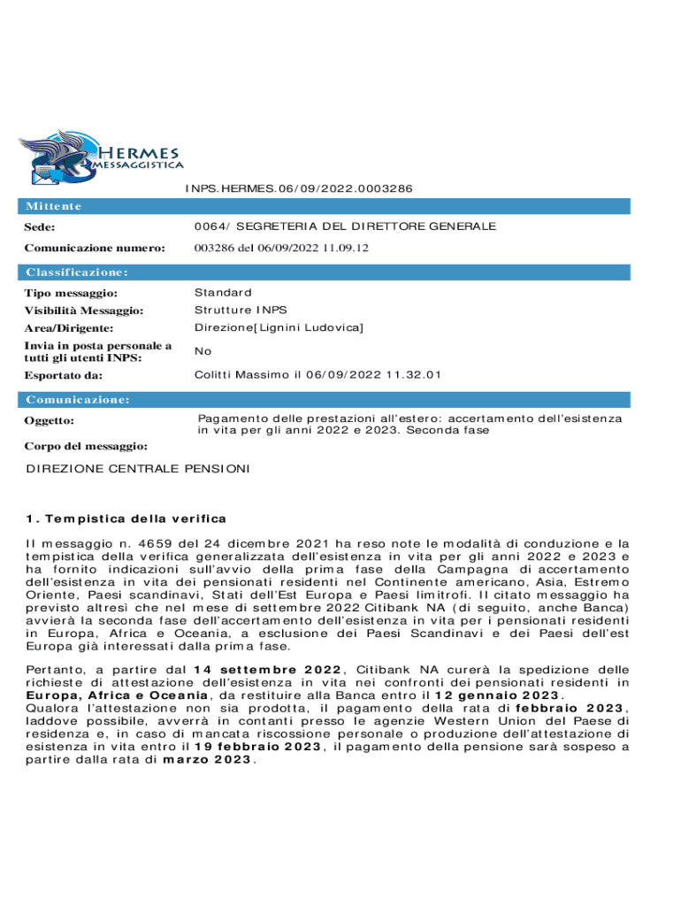 Fillable Online Lignini Ludovica - CURRICULUM VITAE - INPS Fax Email ...