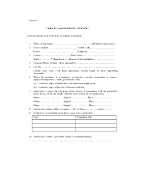 Fillable Online instructions for completing the application for ...