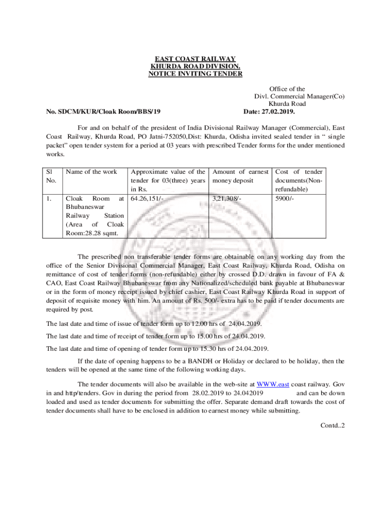 Fillable Online Recruitment Information - East Coast Railway Fax Email ...