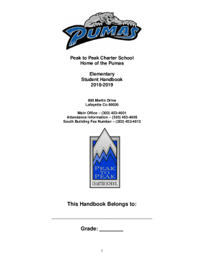 Fillable Online Peak to Peak Charter School in Lafayette, CO - Niche ...