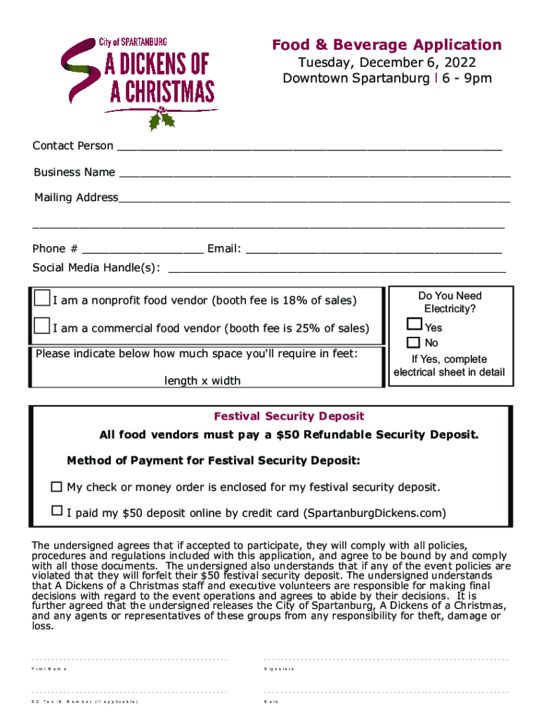 Fillable Online Thousands fill Spartanburg's downtown for A Dickens of a ... Fax Email Print ...