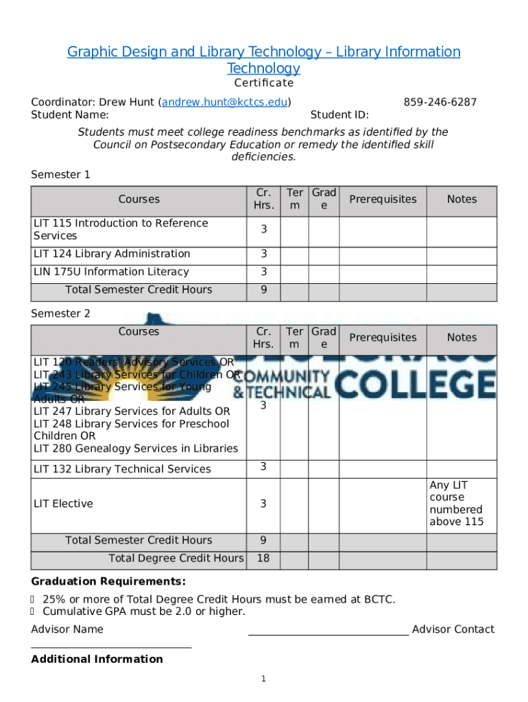 Library Ination Technology Certificate Doc Template | pdfFiller