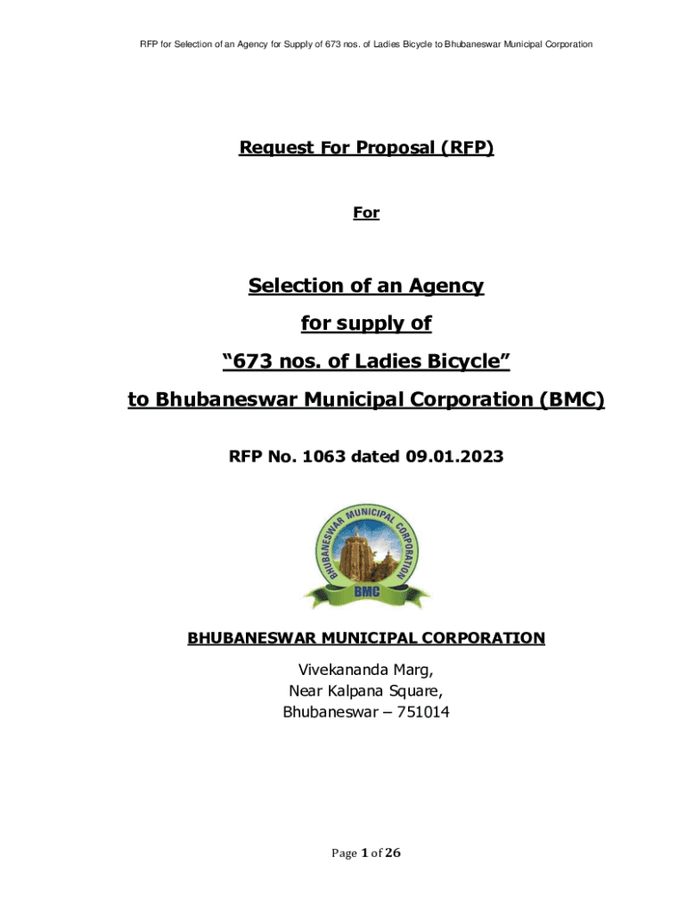Fillable Online Request for Proposal (RFP) for Selection of a Consulting firm ... Fax Email ...