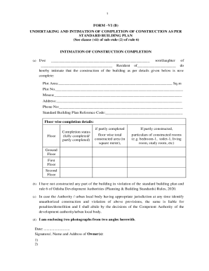 Fillable Online FORM VI (B) Fax Email Print - pdfFiller