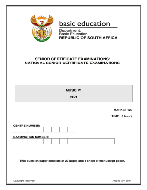 Fillable Online English First Additional Language Grade 12 P1 P2 P3 May ...