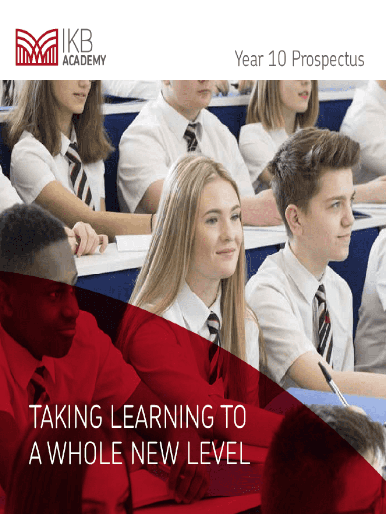 Fillable Online TAKING LEARNING TO A WHOLE NEW LEVEL - IKB Academy Fax Email Print - pdfFiller