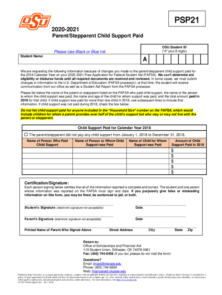 Fillable Online Fill - Free fillable Statement of Child Support Paid by ...