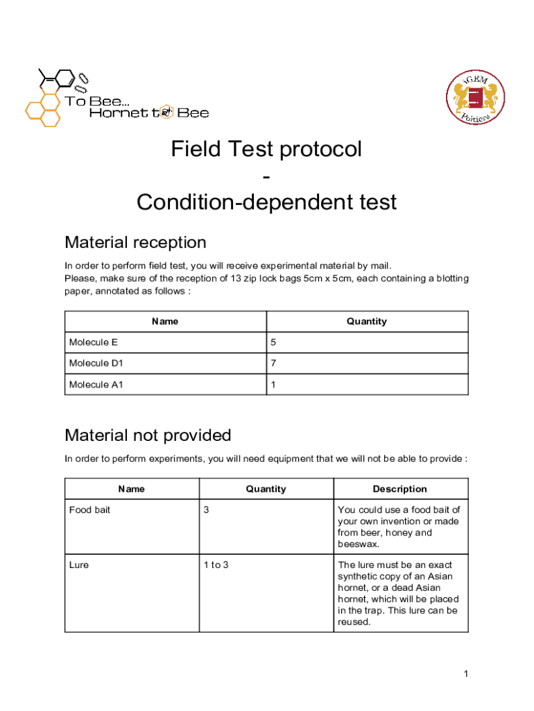 Fillable Online Field Test Request Guide - Open Government Program Fax ...