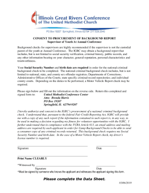 Fillable Online Background Checks on Individuals in DoD Child Care ...