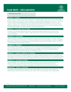 Fillable Online i. section 457 deferred compensation plans of state ...